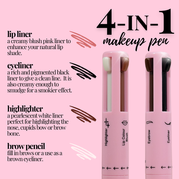 4-IN-1 Makeup Pen - Lash Therapy Australia